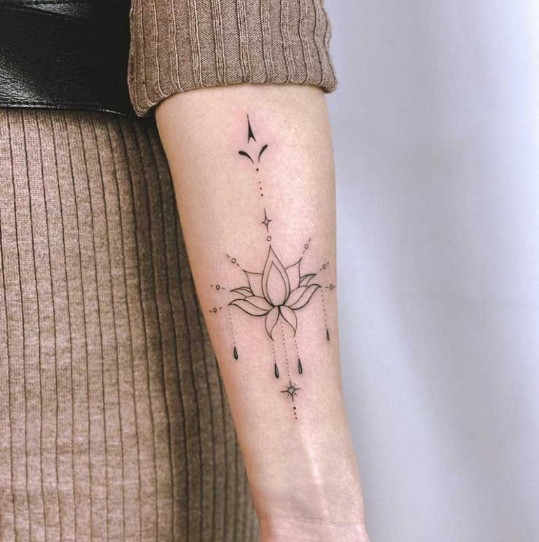 Tatuaje Flor de loto ¿Qué significa? Ideas para tatuarte [2023]