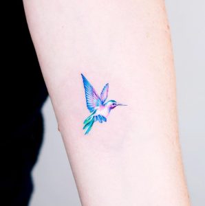 Tatuaje de Colibrí ¿Qué significa? Características e ideas [2023]